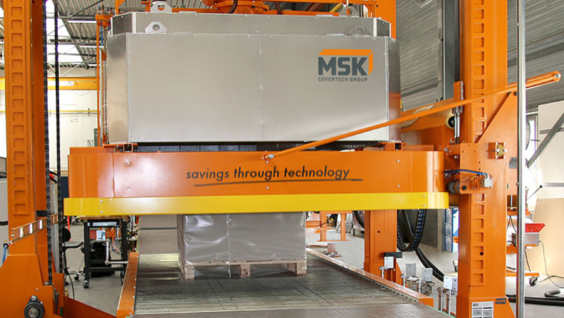 Emballage économe en ressources avec MSK